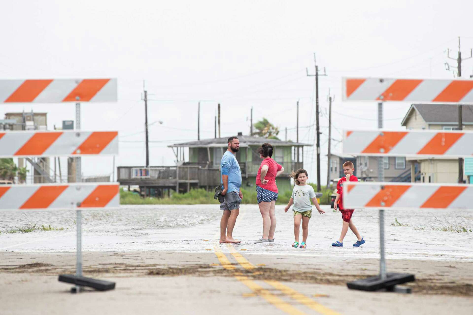 Tropical Storm Alberto's surge leaves Texas beach town under water