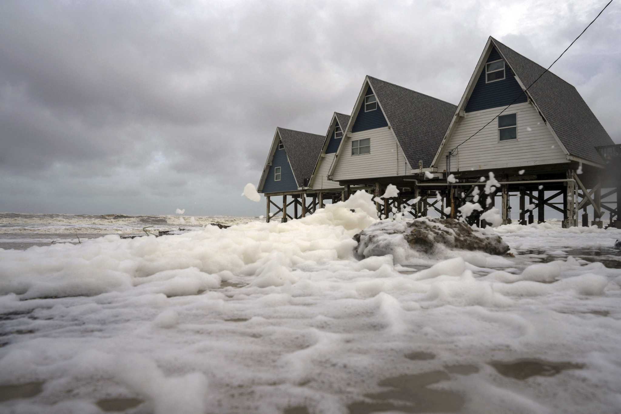 Tropical Storm Alberto floods the Texas coast as new disturbance brews