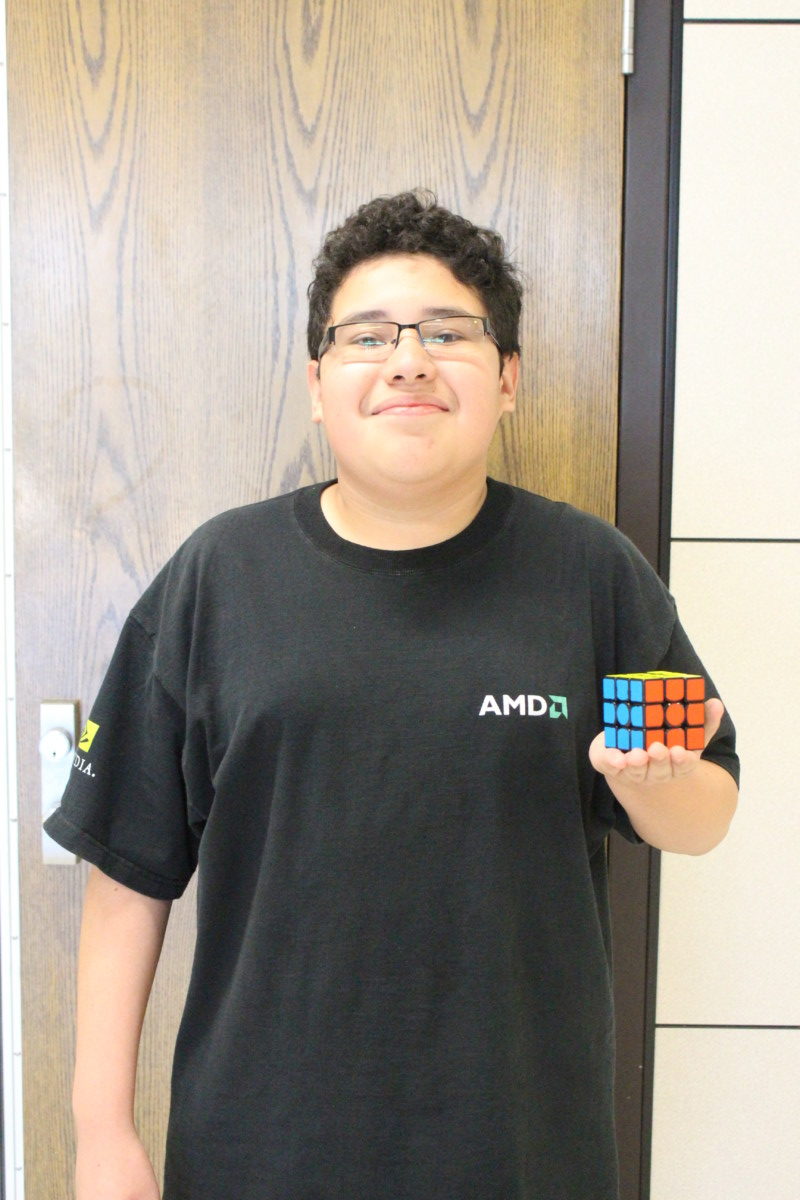 Competition was incentive for speedy Rubik’s cube solver