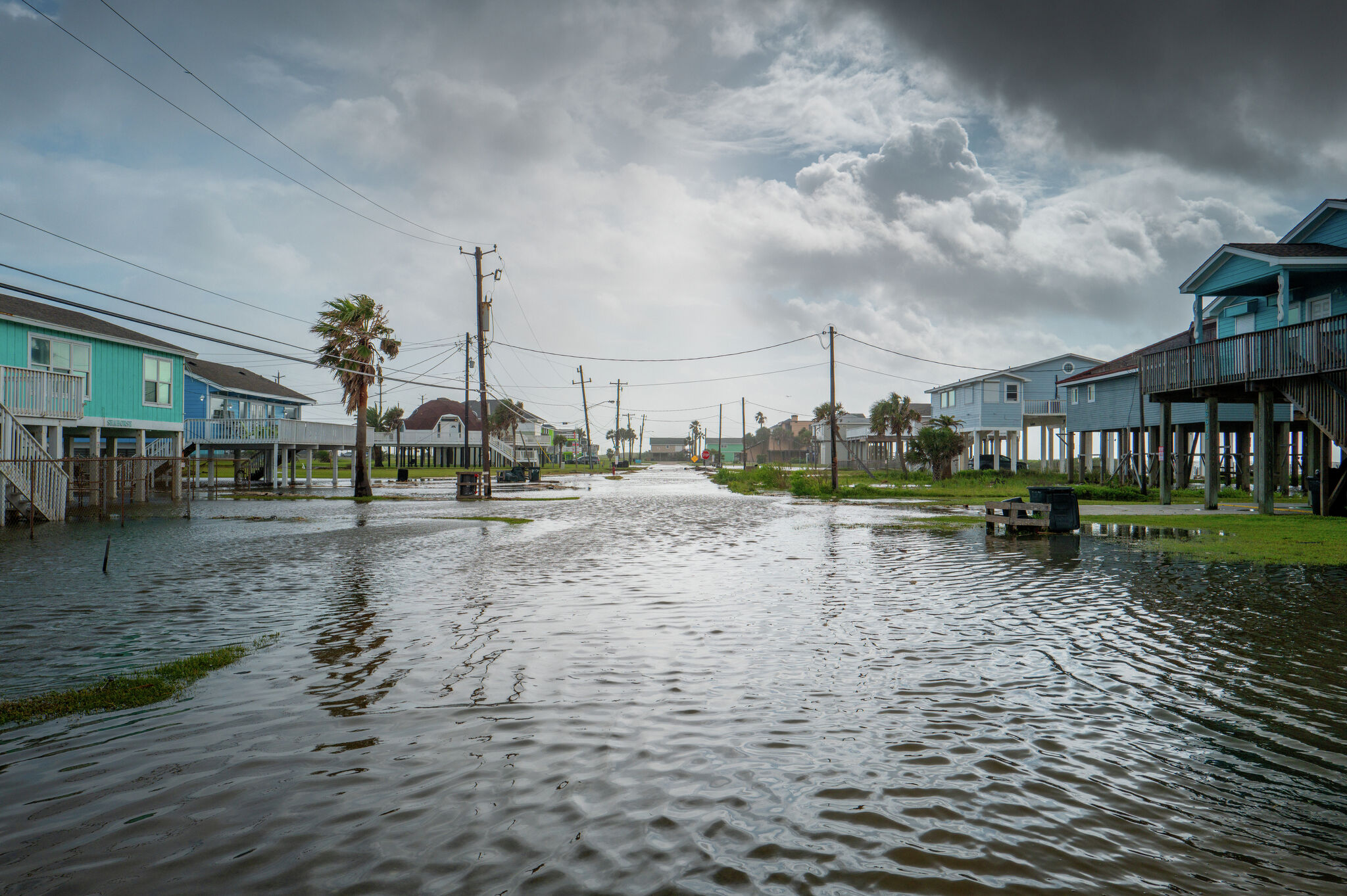 Photos show Texas coastal flooding after Tropical Storm Alberto
