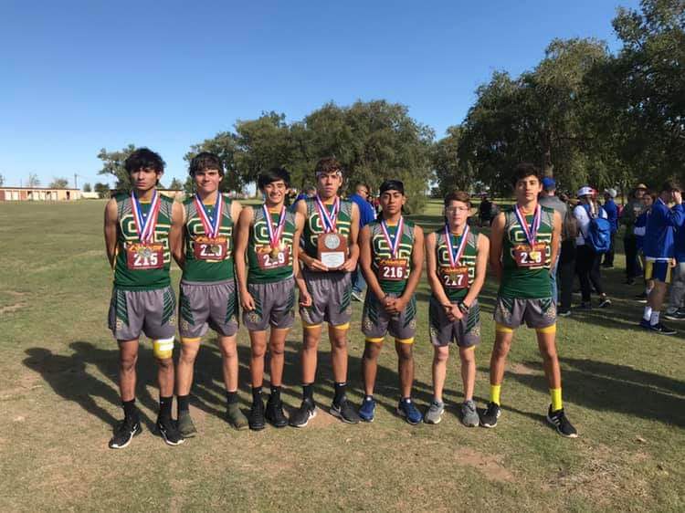 Springlake-Earth Wolverines District 5-1A cross country champs