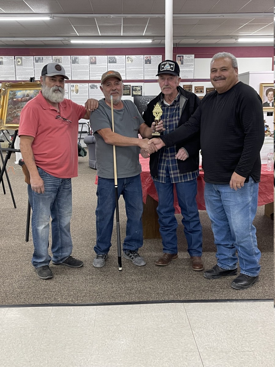 Bailey County Senior Center’s First Annual Pool Tournament