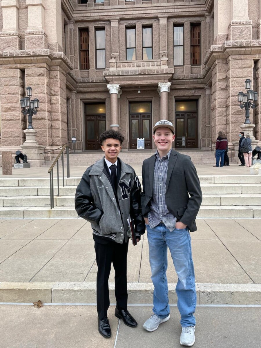 Nathan Ferguson competes in Super Congress at Texas State Capitol