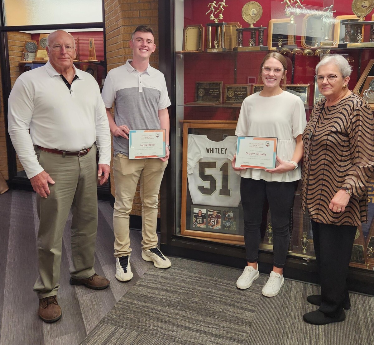 Two Sudan natives receive Taylor Whitley ‘Show Up’ Award