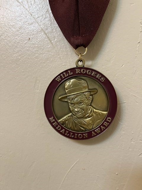 Liles: A new experience for me - I won a book award!