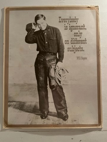 A quick look at Will Rogers and one of his best quotes