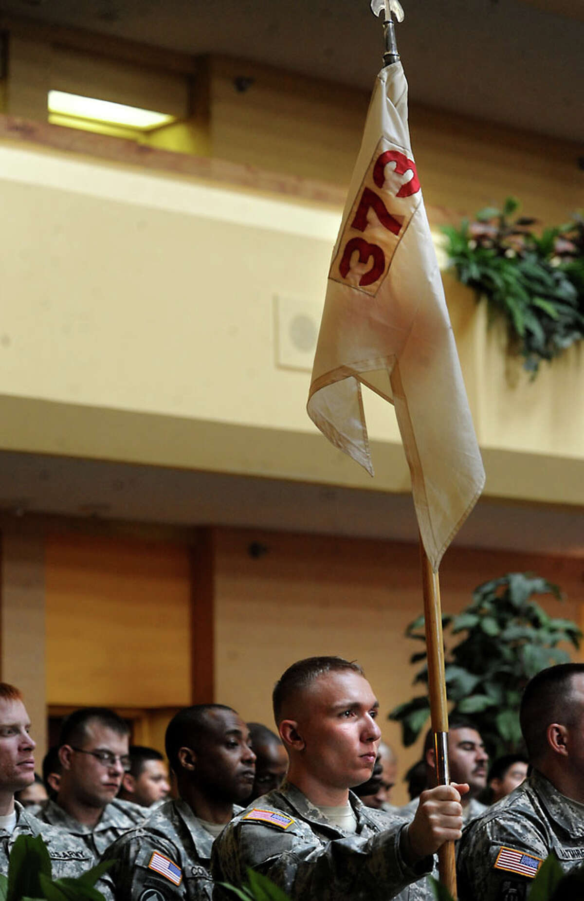 Army Reserve Unit Has Mobilization Ceremony