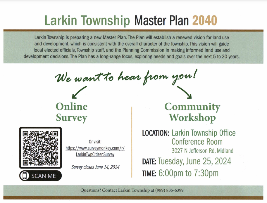 Larkin Township to host open house for new master plan
