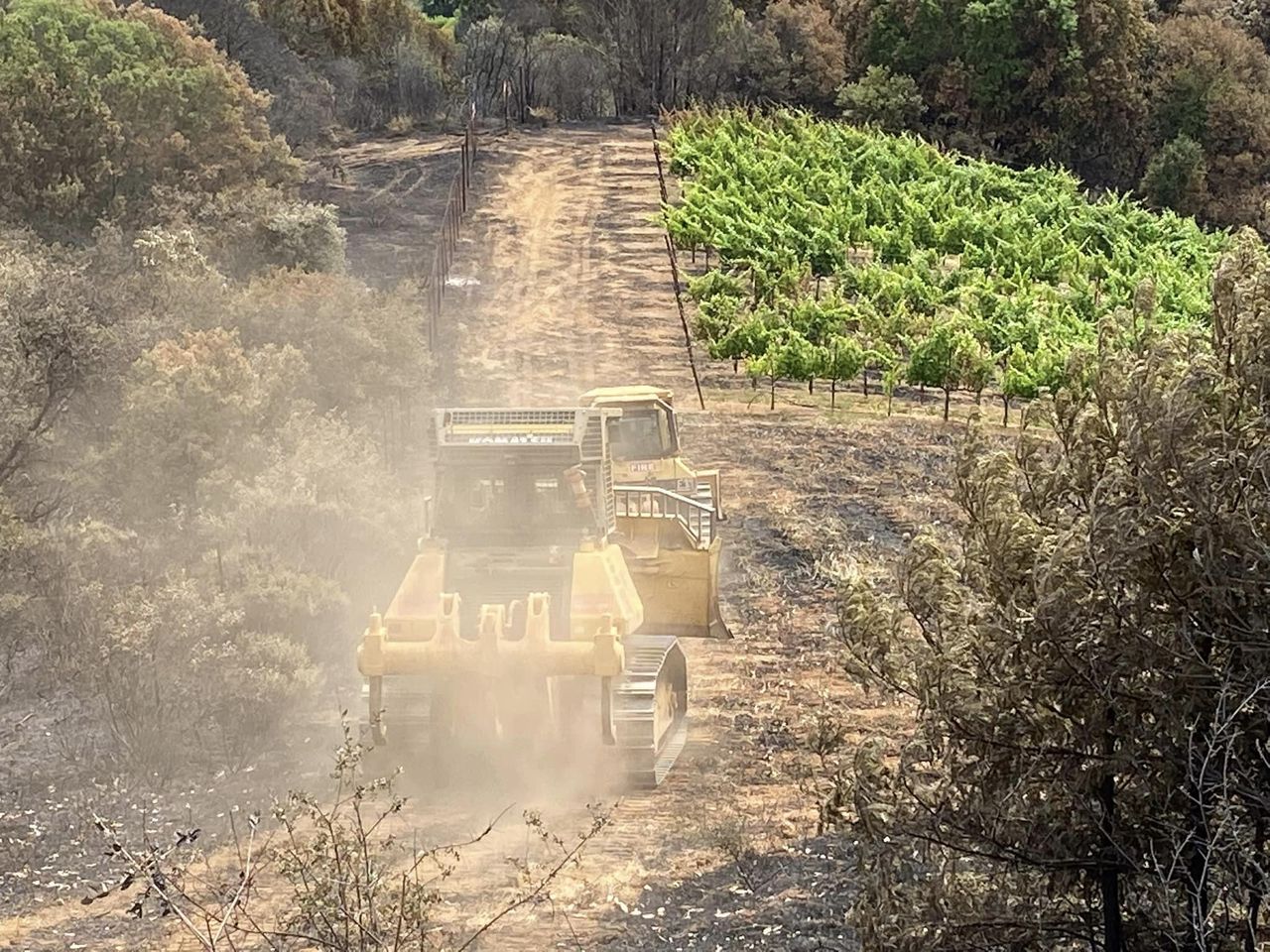 California wildfires still burning, with weekend temps likely to rise