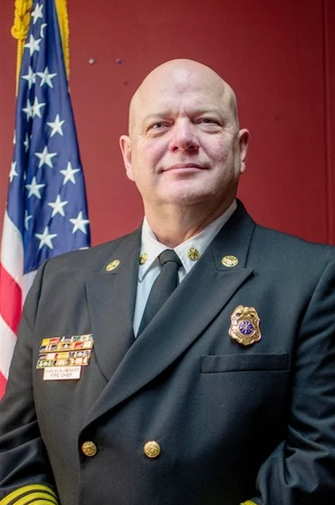Charles Blumenauer has retired as Midland fire chief