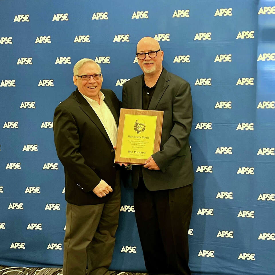 Bill Plaschke's unforgettable journey to Red Smith Award winner