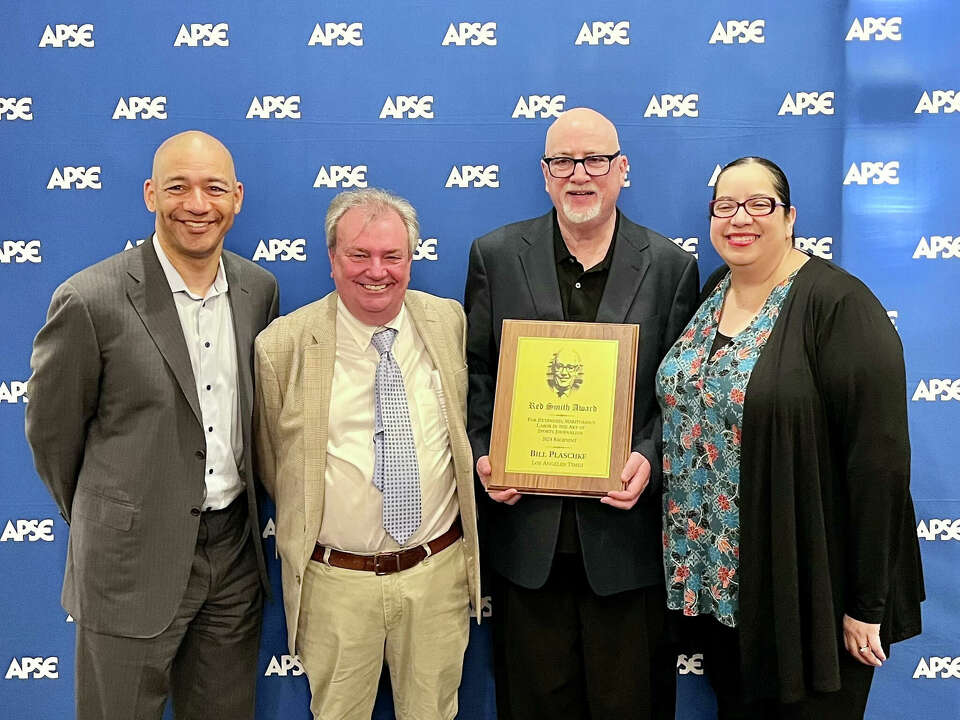 Bill Plaschke's unforgettable journey to Red Smith Award winner