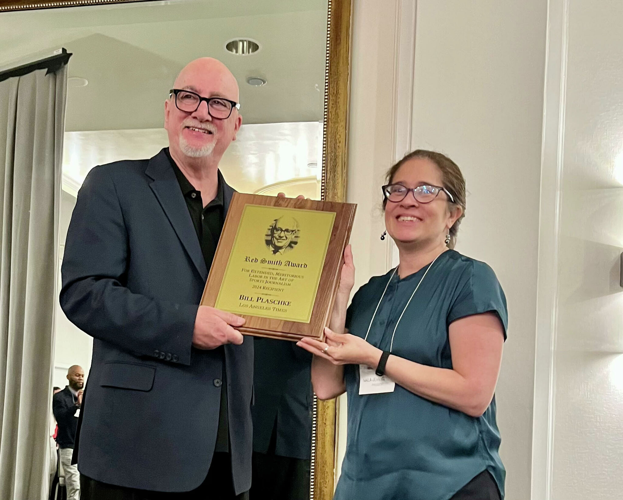 Bill Plaschke's unforgettable journey to Red Smith Award winner