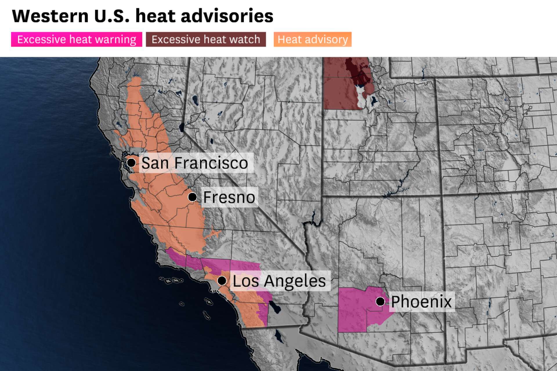 California weather forecast: Where the hottest temps will be Saturday