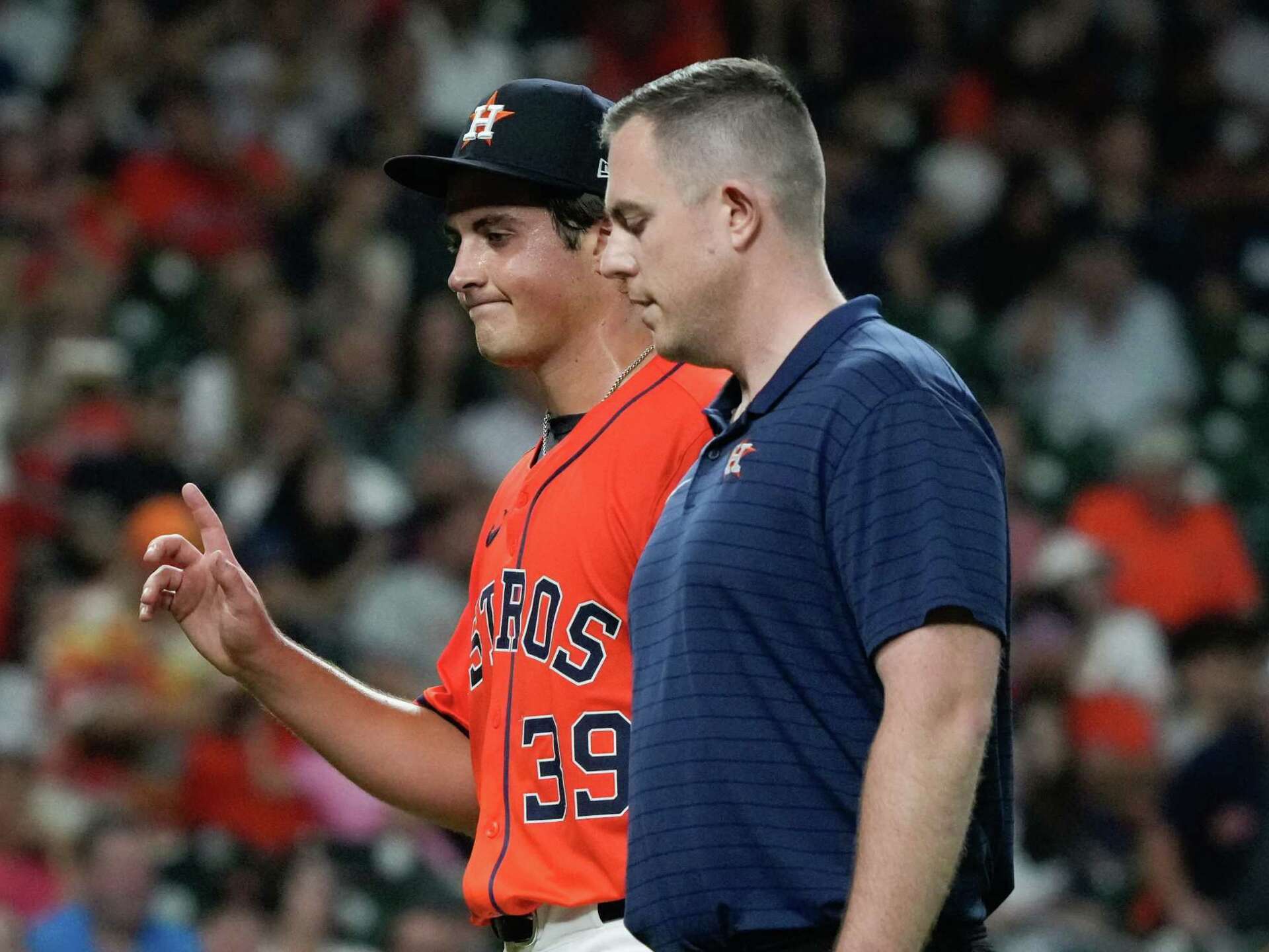 Houston Astros: Prospect Jake Bloss on IL after MLB debut