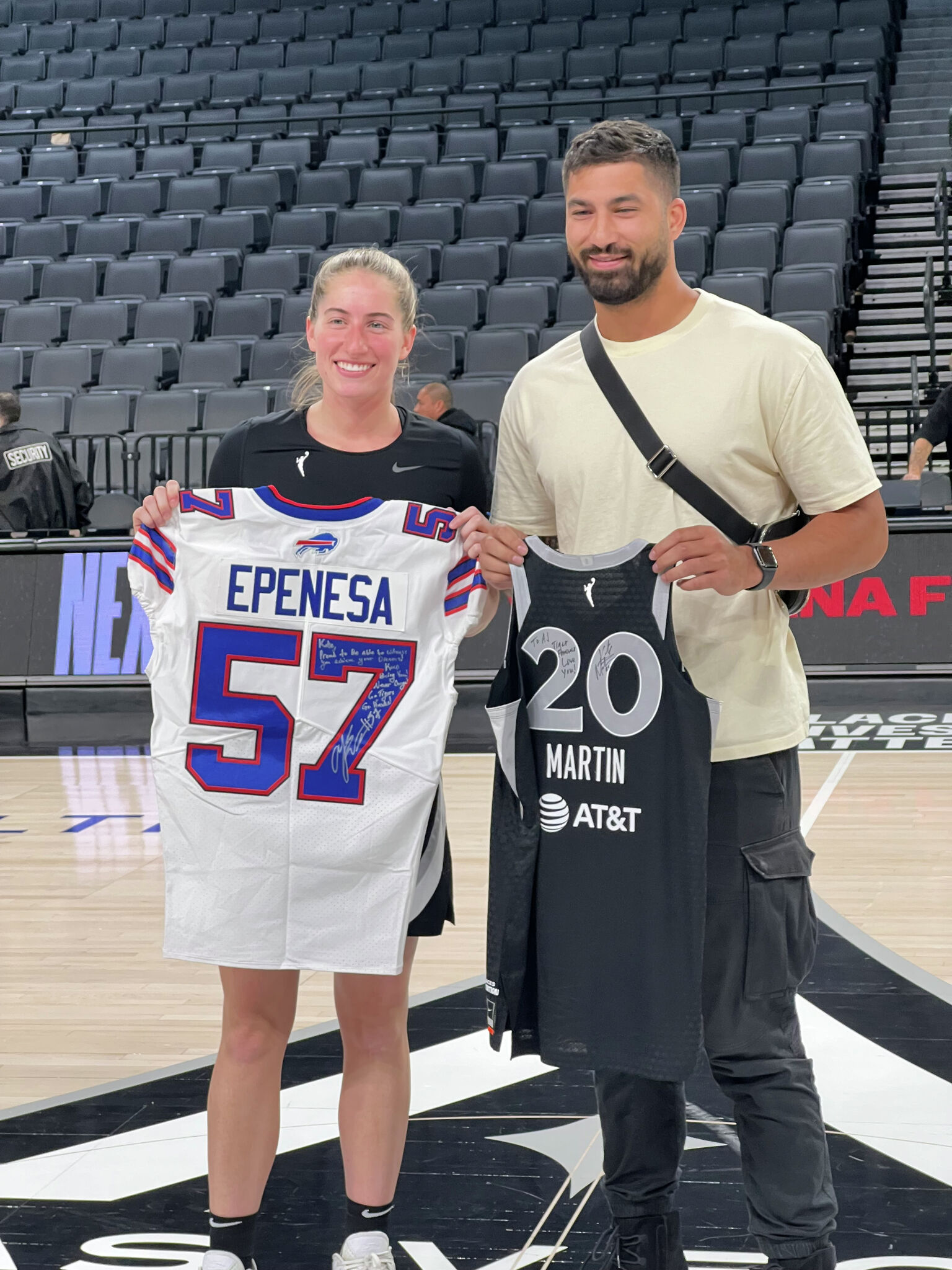 Kate Martin, A.J. Epenesa jersey swap may not be the last among EHS gr