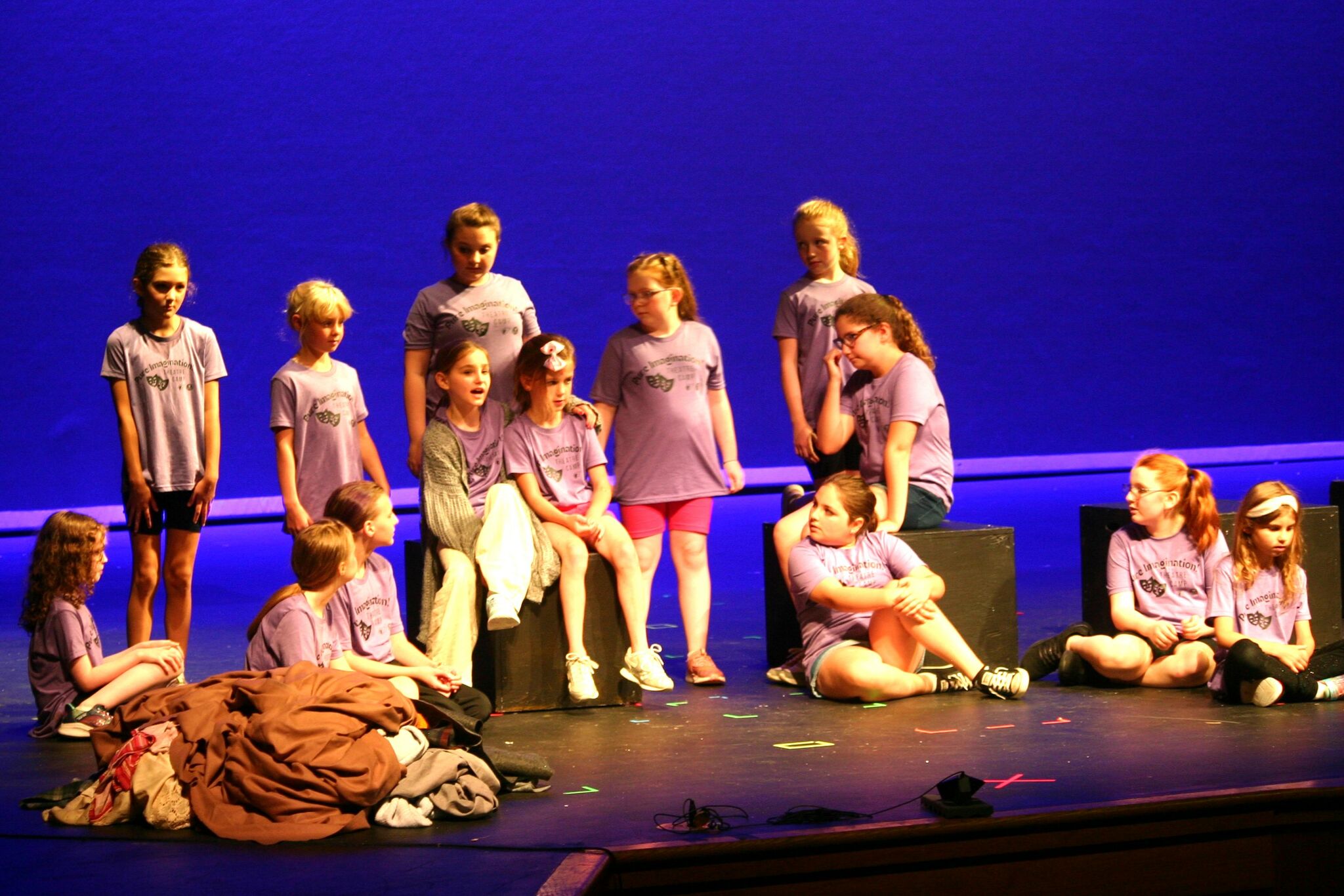 Pure Imagination Theatre Camp students perform Pure Imagination revue