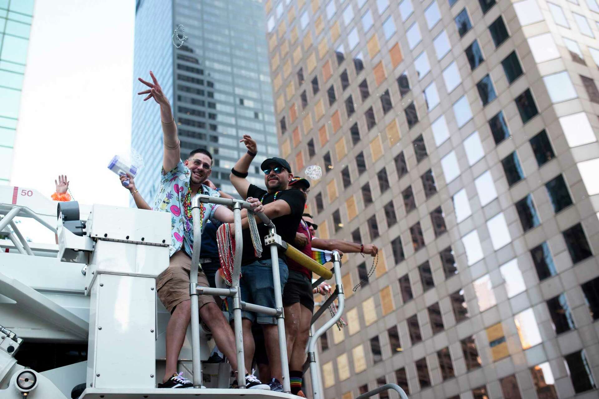 Houstonians turn out for New Faces of Pride Festival amid pride drama