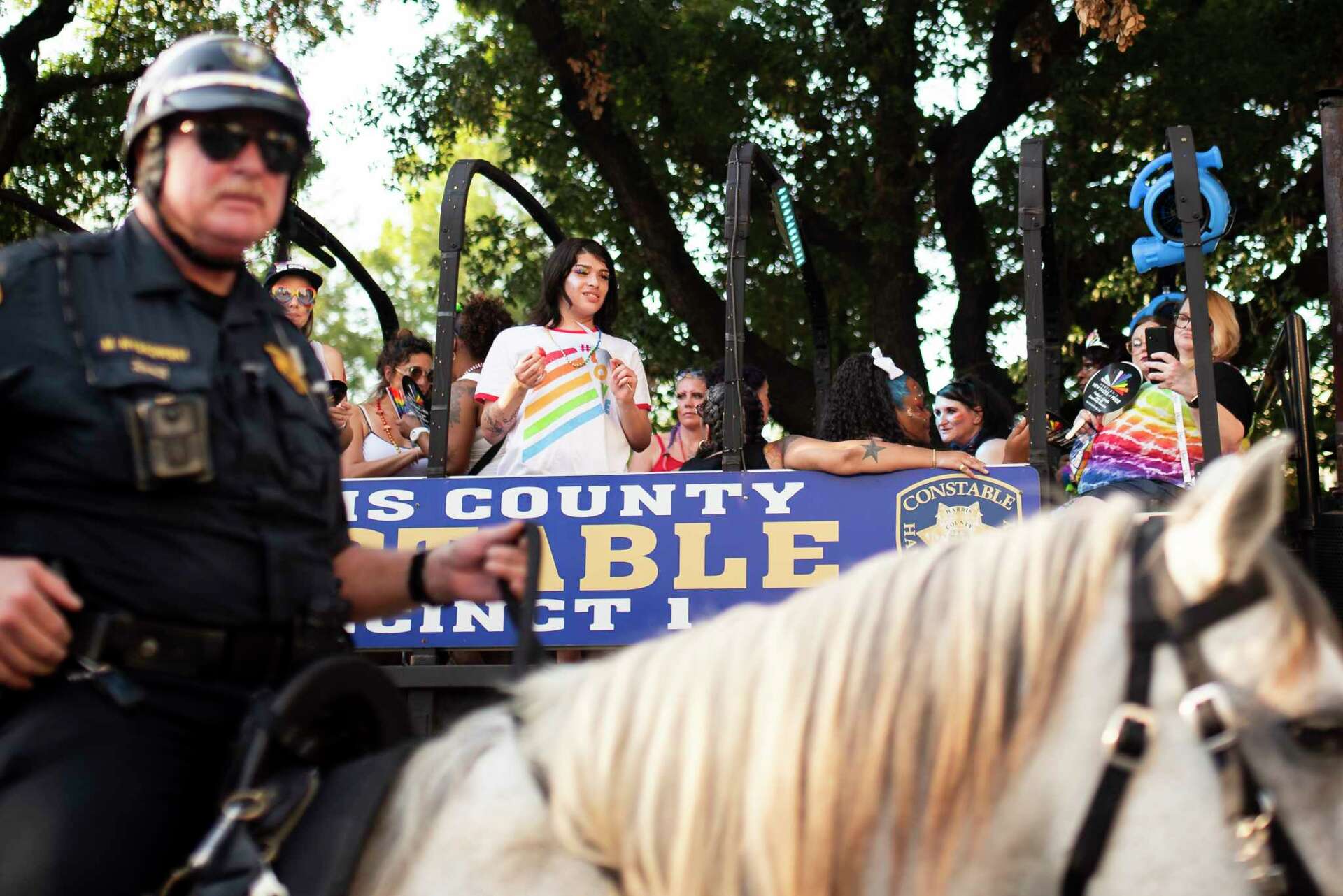 Houstonians turn out for New Faces of Pride Festival amid pride drama