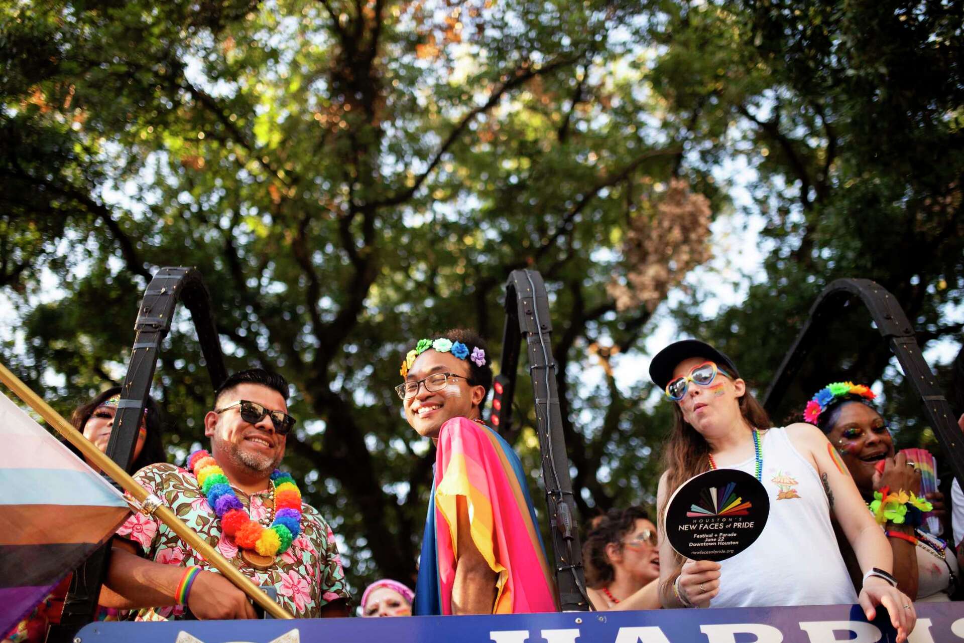 Houstonians turn out for New Faces of Pride Festival amid pride drama