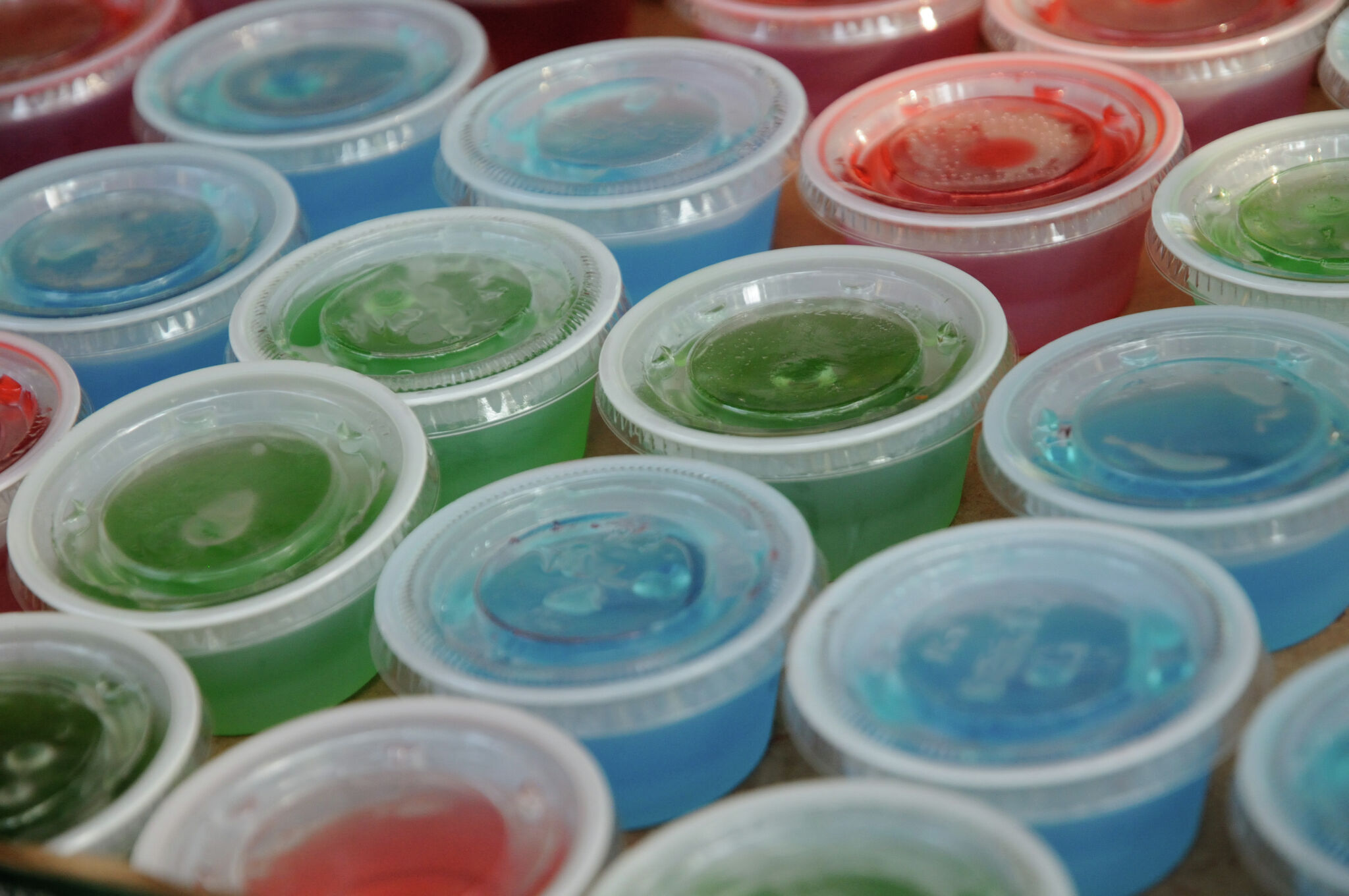 At College World Series, Texas A&M fans go Jell-O shot crazy