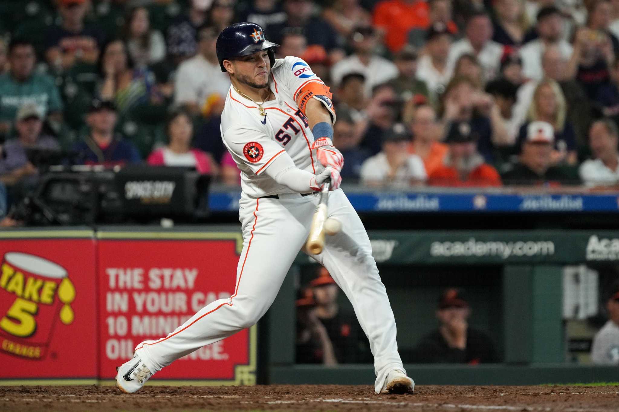 Houston Astros: Yainer Diaz fills cleanup spot
