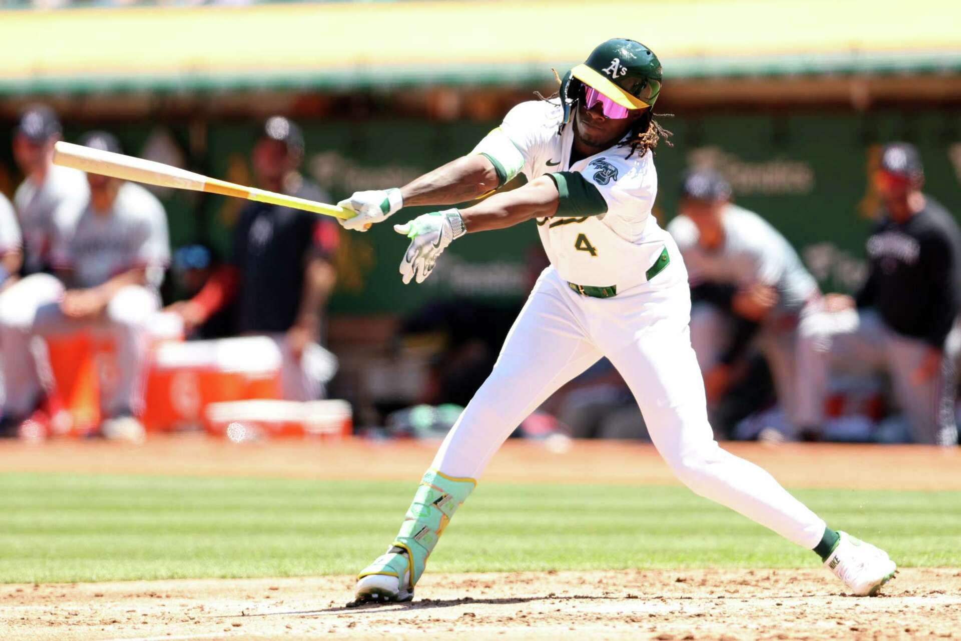 A's collect 3 hits, strike out 16 times in series-ending loss to Twins