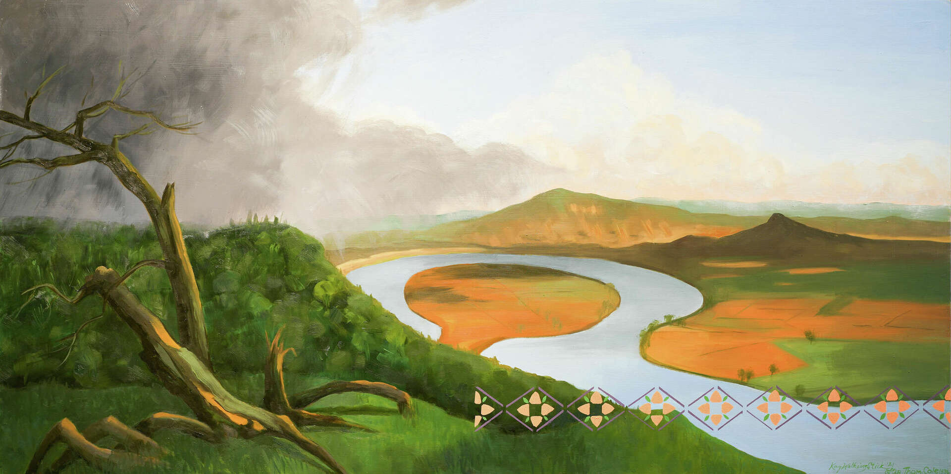 Pairing works by Thomas Cole with contemporary Indigenous artists