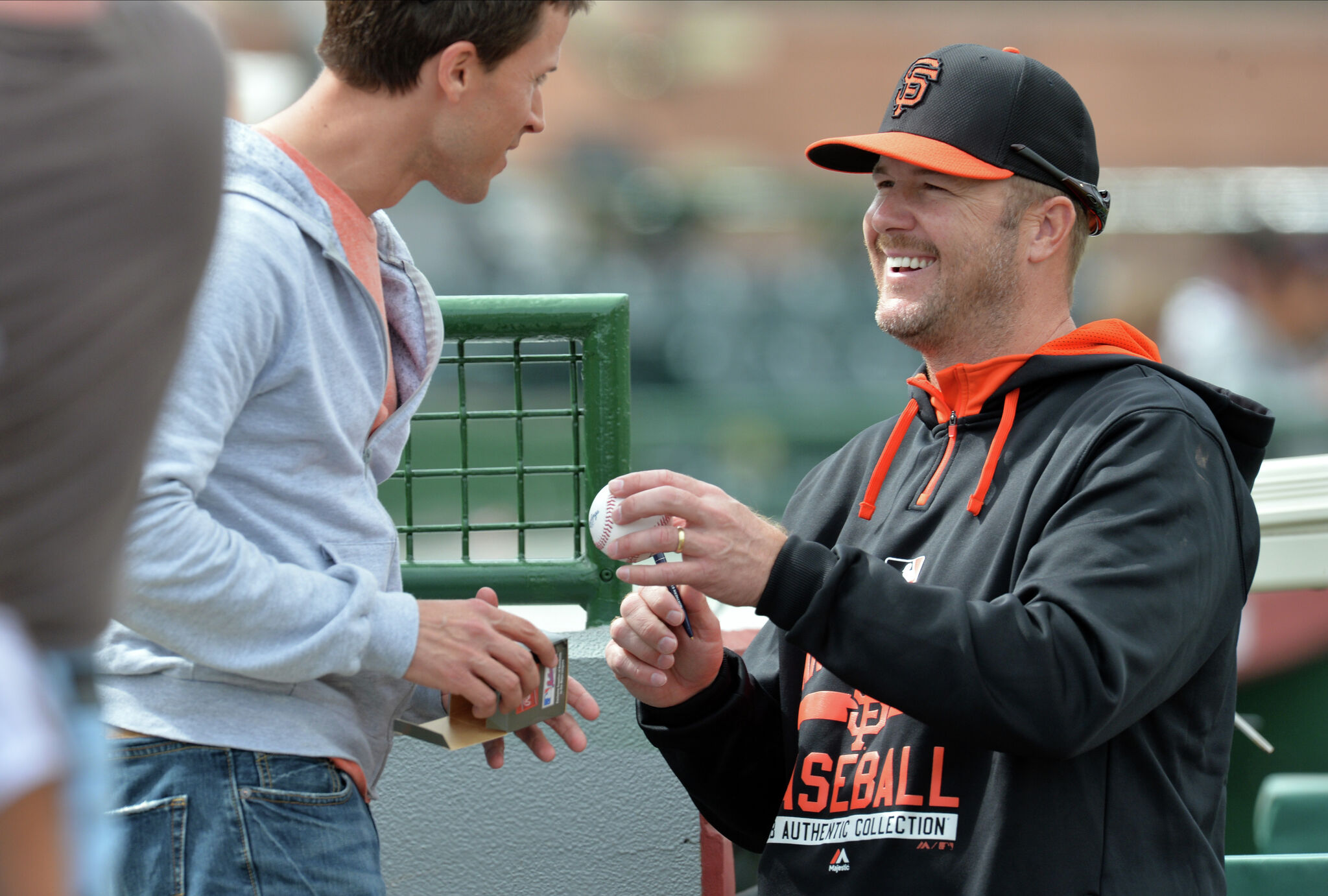 Former Giants legend goes full 'baseball dad' at College World Series