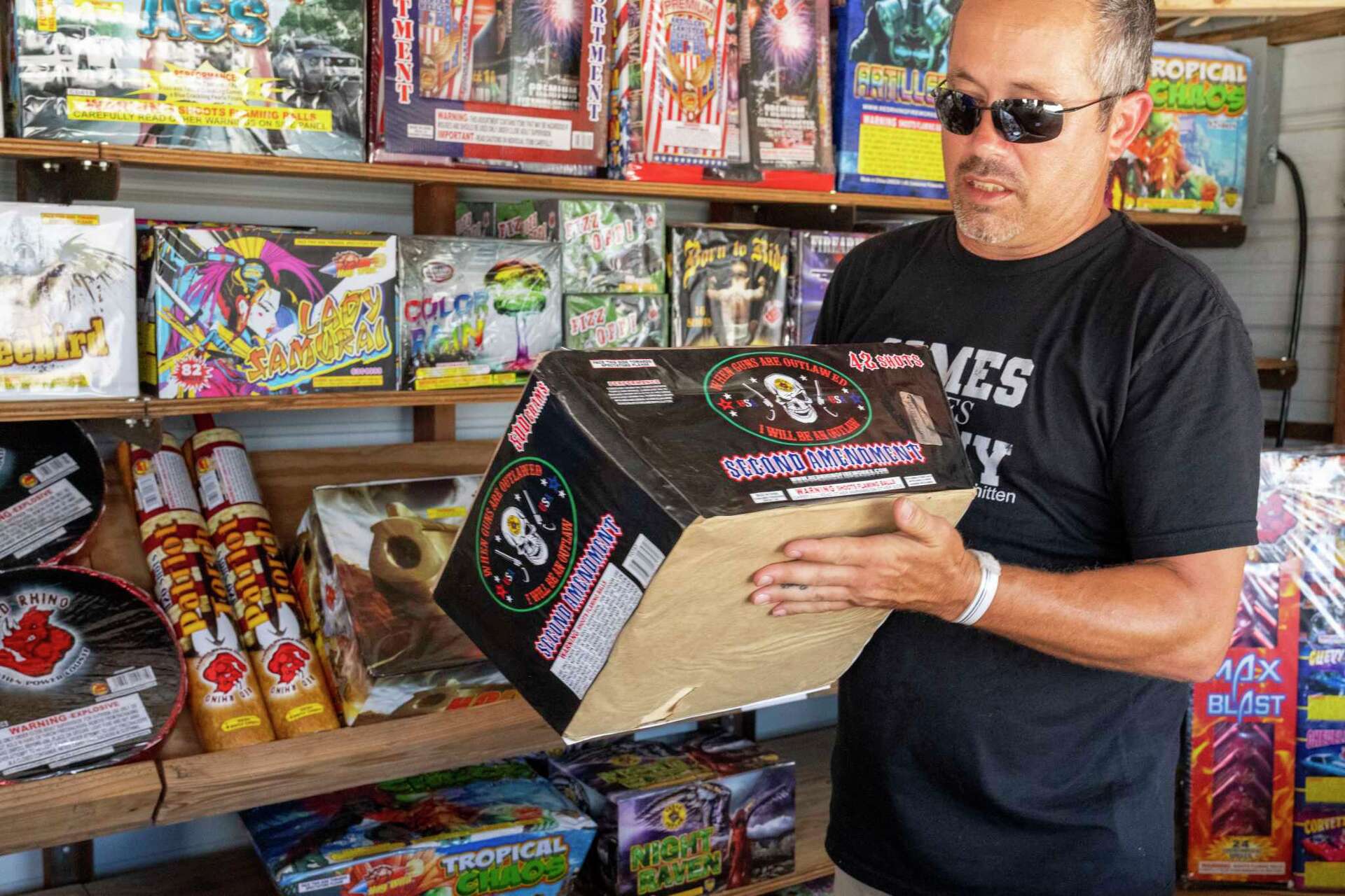 Where can you light 4th of July fireworks in the Houston area