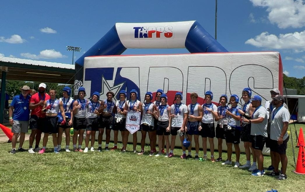 Midland Christian wins TAPPS 7-on-7 football championship