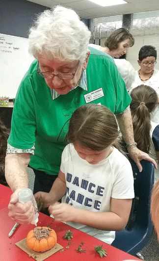 Reeves-Hinger 4th graders get down and dirty with after-school garden club