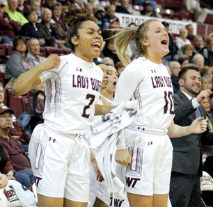 Nix, Spurgin spark Lady Buffs to 87-37 win over WNMU