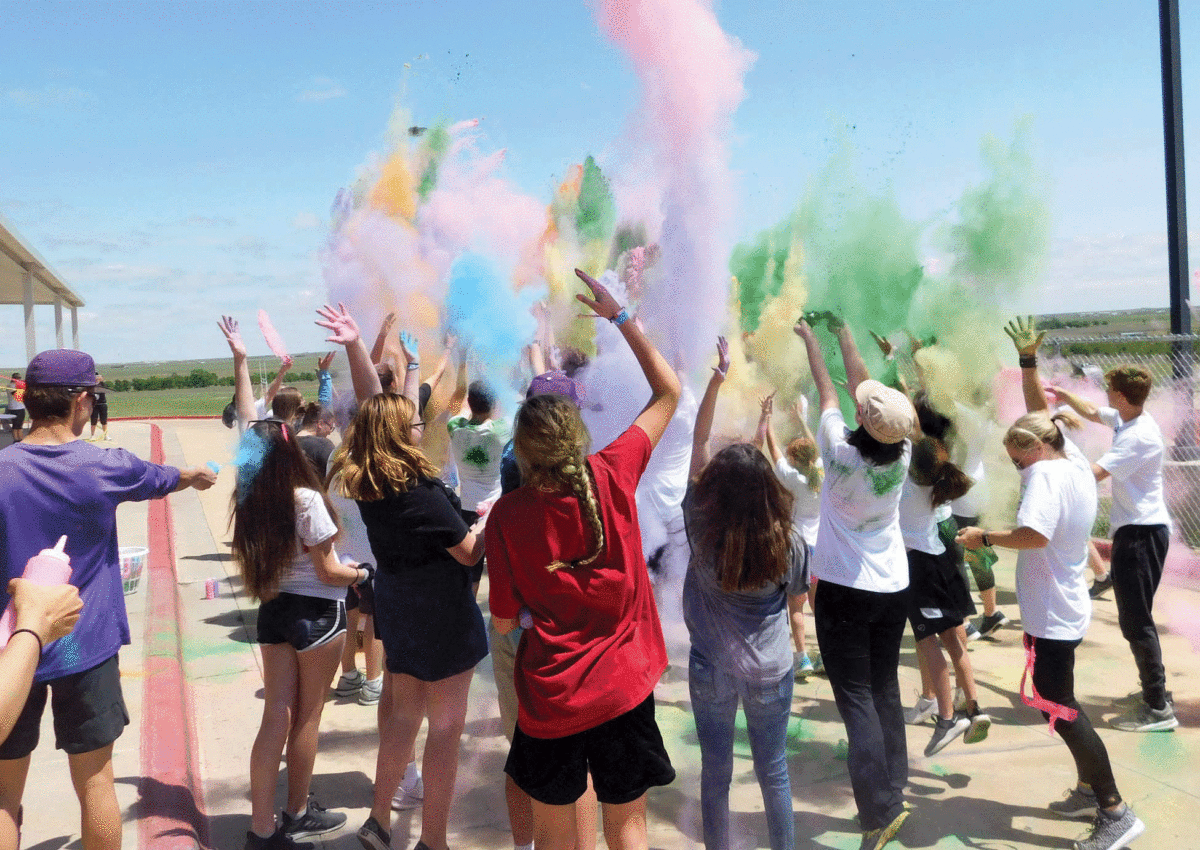 CHS Class of 2020 Color Run benefits Tatum Tough Foundation