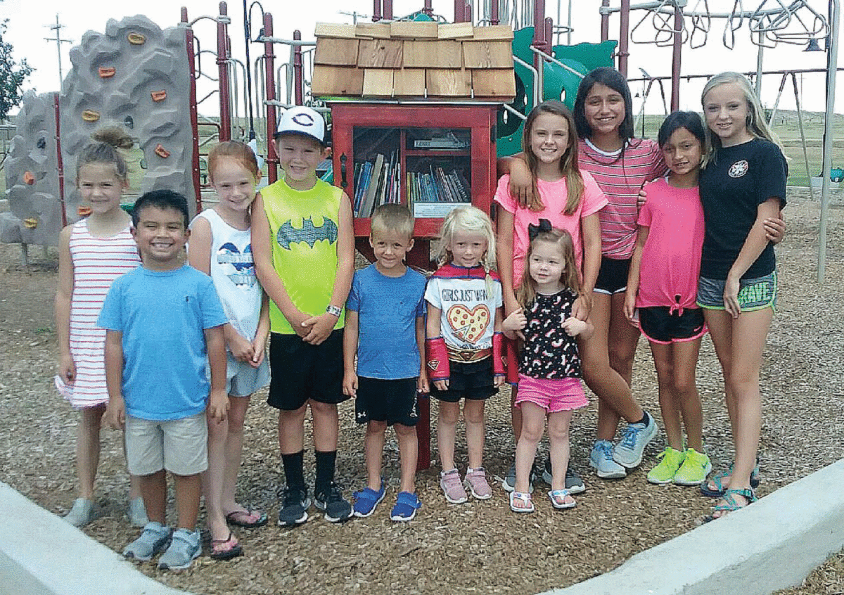 Friends of the Canyon Area Library install new library book house at ...