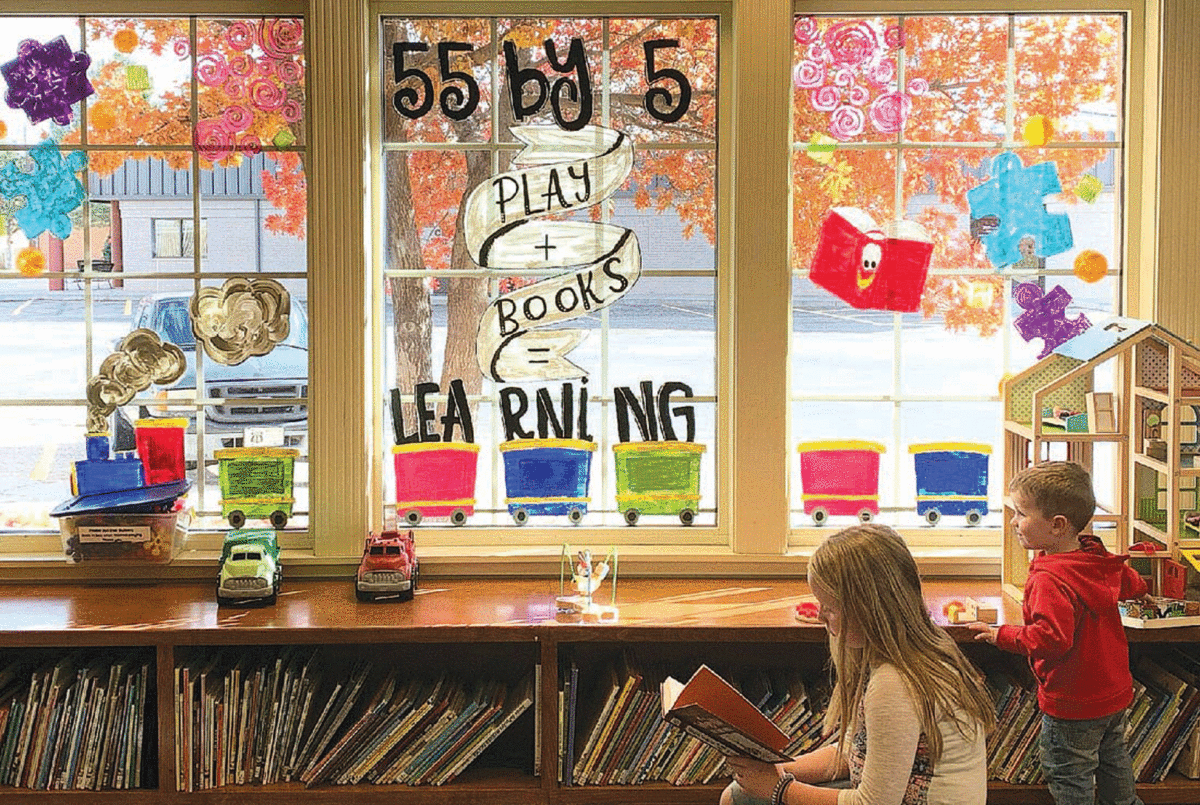 Canyon Area Library promotes new 55 by 5 learning program