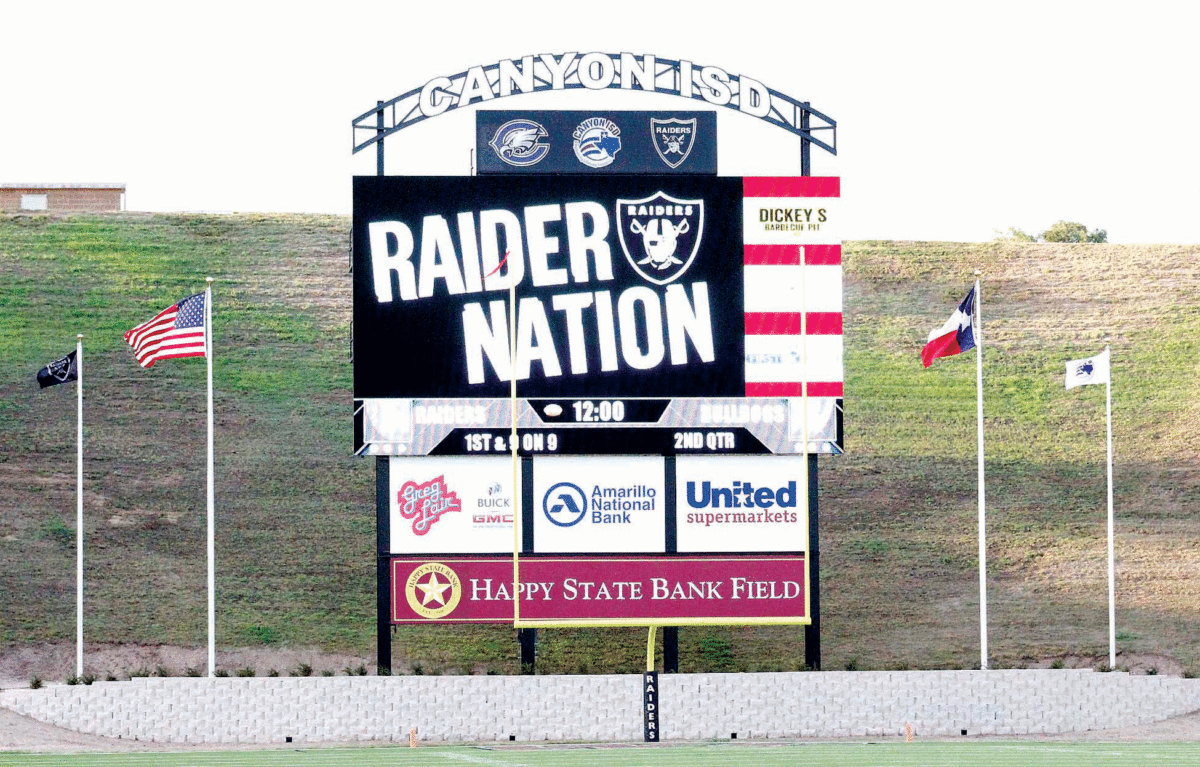 Canyon ISD seeing progress with Happy State Bank Stadium renovation