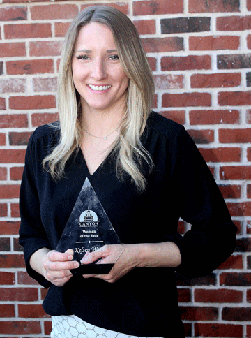 WOMAN OF FAITH: Following God's plan leads Kelsey Ward to success