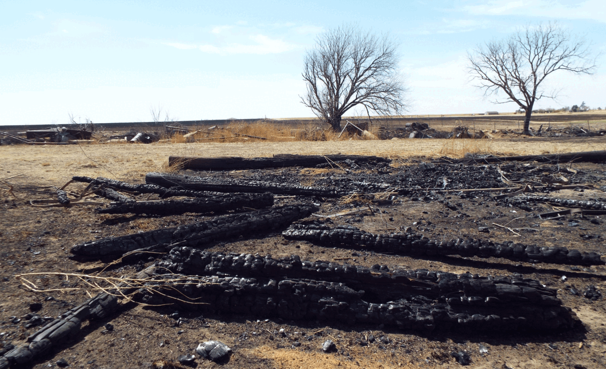Little Buffalo Fire ignites prairie south of Canyon