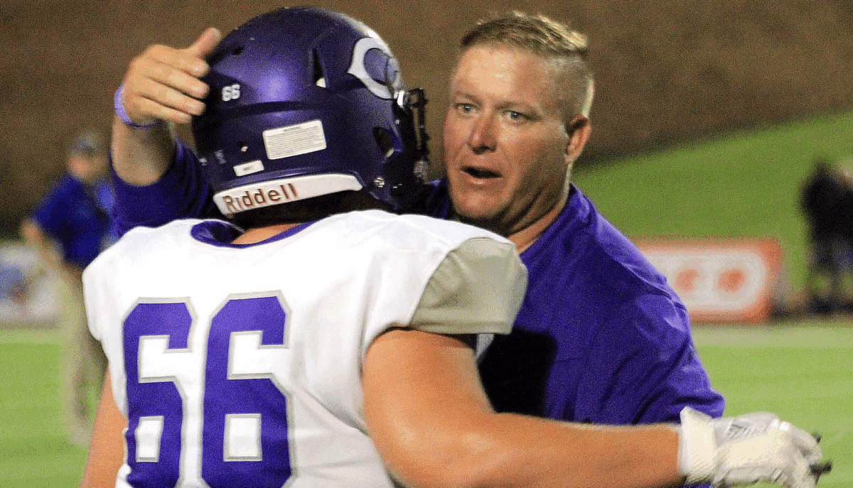 GOLDEN OPPORTUNITY: Canyon's Billy Rushing earns first head football ...