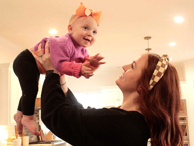 SPECIAL MOTHER'S DAY: Collins Grace holds the key to Madison Howe's heart