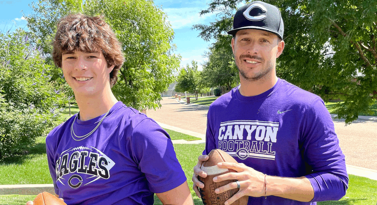 PASSING THE TORCH: Canyon QB Bell follows in Father's footsteps