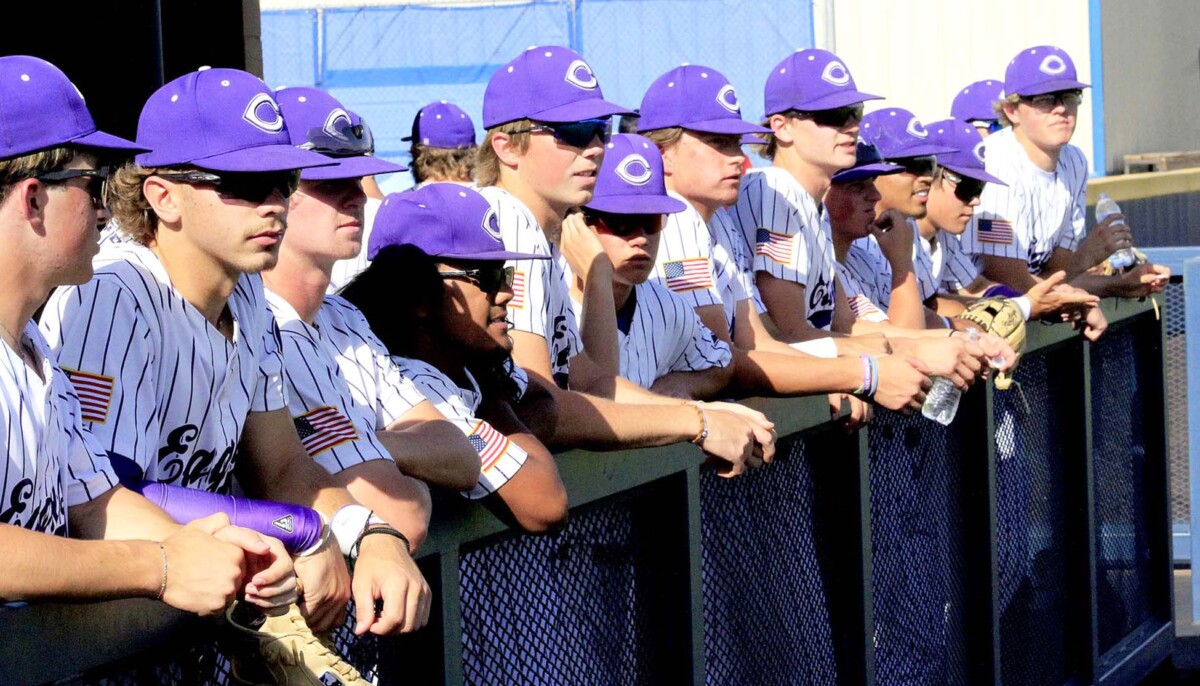PLAYING FOR TRIP TO AUSTIN: Baseball in June on the minds of the Eagles