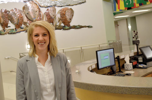 Miss Lackey goes to Washington