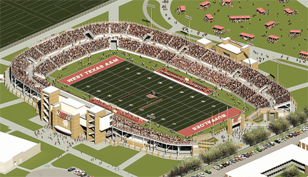 On-campus stadium major step forward for WT