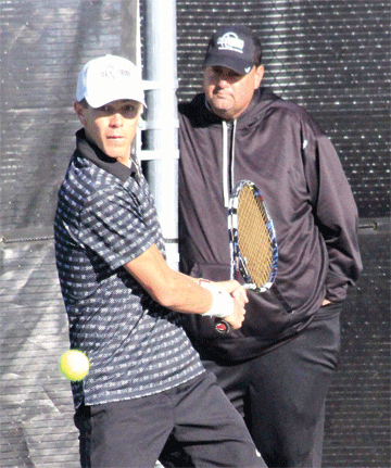 Randall tennis advances to 5A Regional Tourney