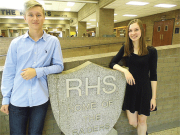 Pharis, McCurdy tabbed Randall’s Top 2 Scholars