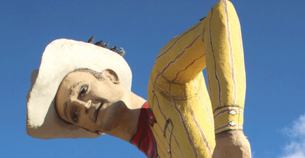 Tex Randall receives Official Texas Historical Marker