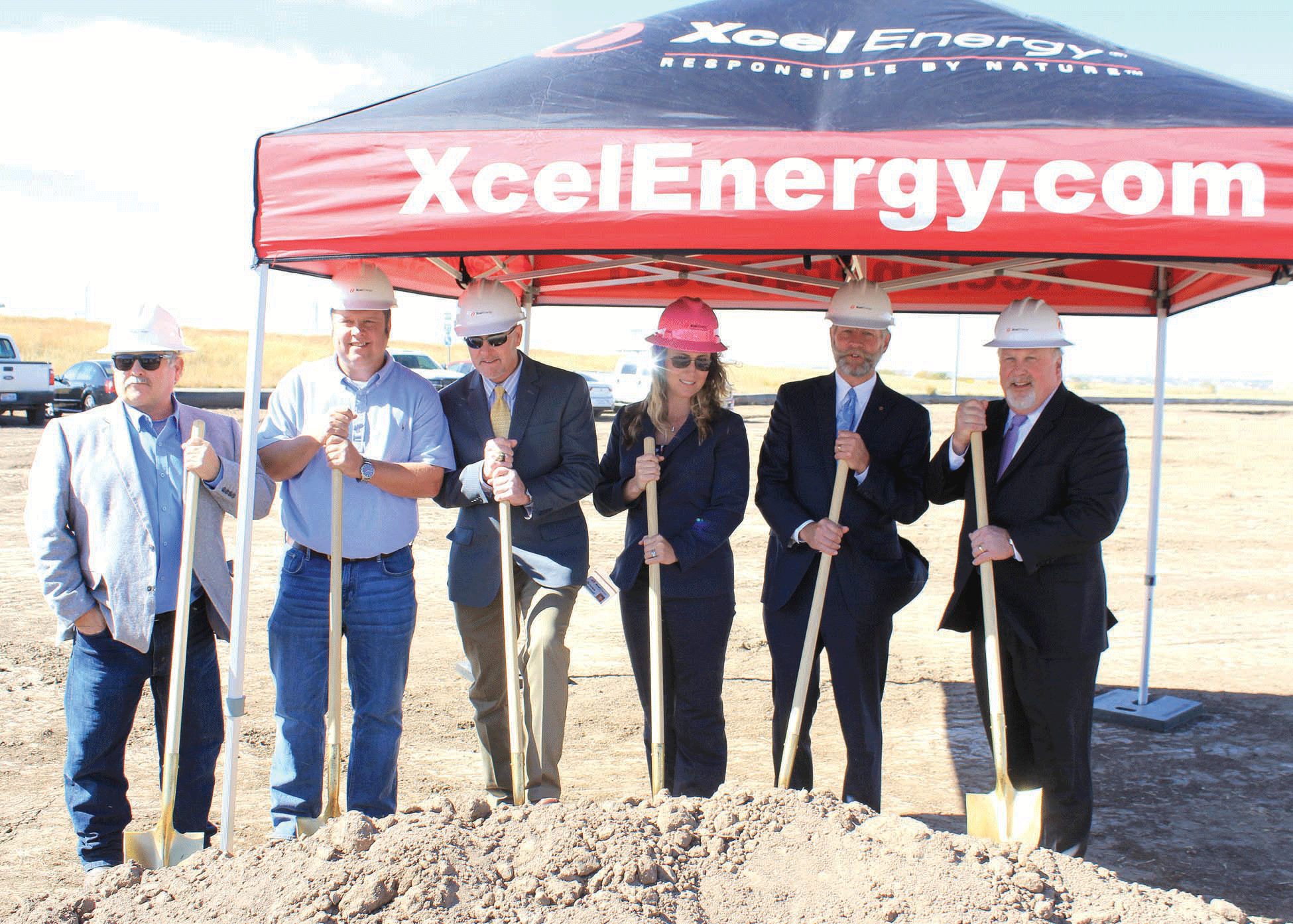 Xcel Energy breaks ground in Canyon