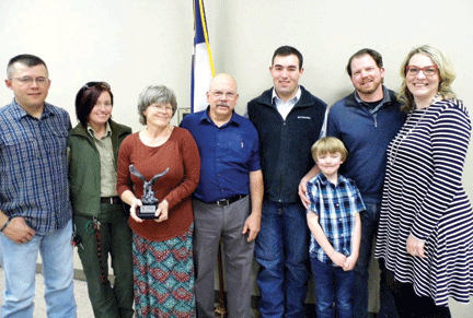 Sappington family recognized with appreciation award at Canyon Friends ...